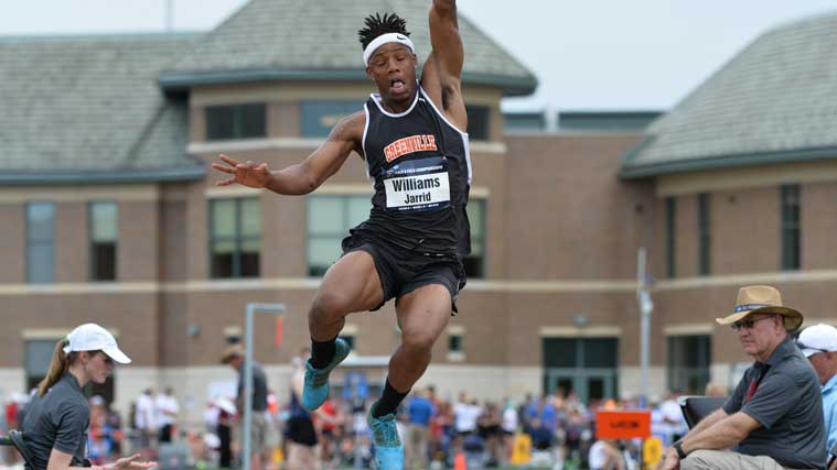 Jarrid Williams places 14th in NCAA long jump competition | April 13, 2021