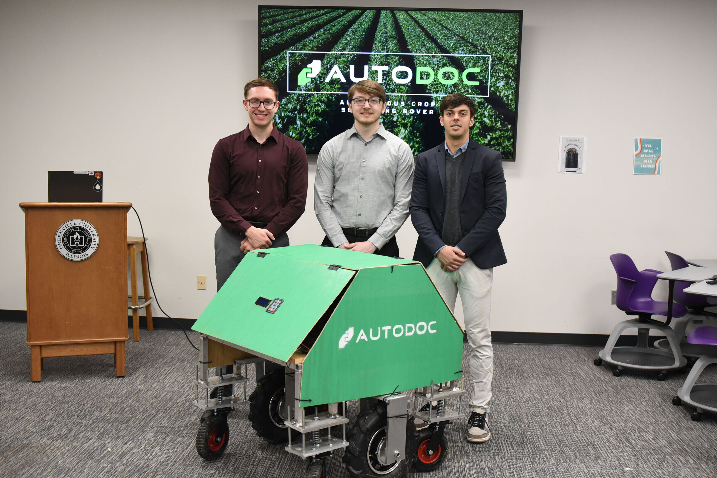 Greenville U Students Launch Crop-Scanning Rover | July 11, 2025